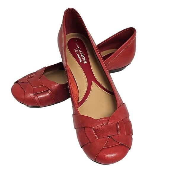 Naturalizer | Shoes | Naturalizer N5 Comfort Womens Slip On 2 Heal Red ...